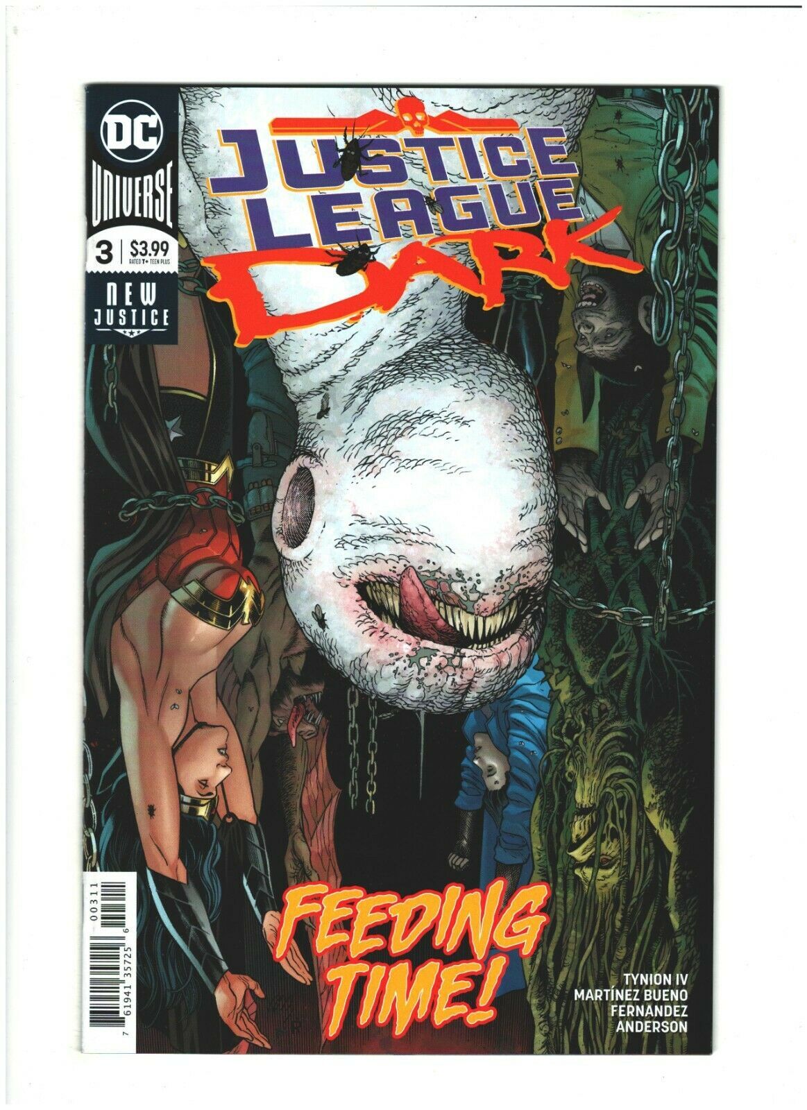 Justice League Dark #3 NM- 9.2 DC Comics 2018 1st Full Upside Down Man app. | Comic Books ...