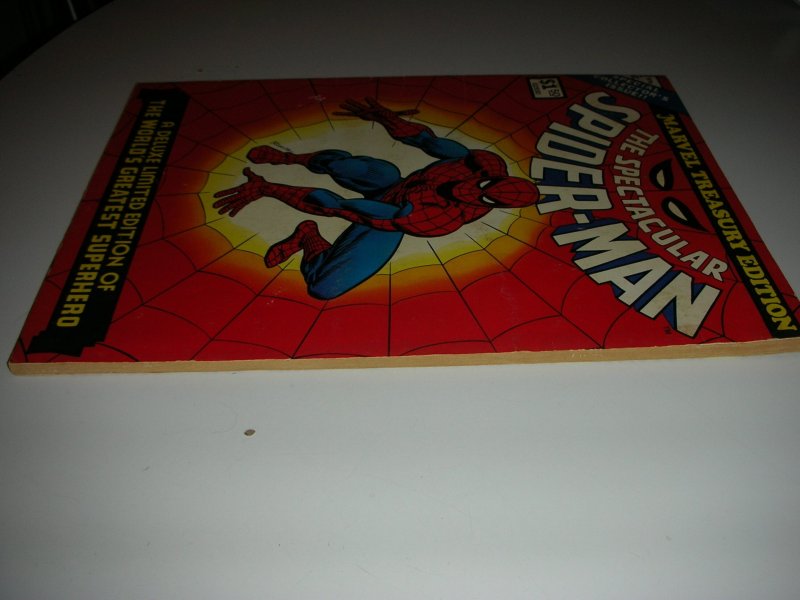 Marvel Treasury Edition #1 (1974) The Spectacular Spider-man | Comic ...