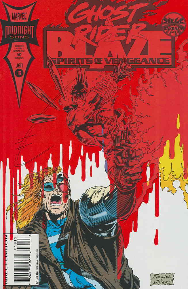 Ghost Rider/Blaze: Spirits of Vengeance #18 FN ; Marvel | Siege of ...