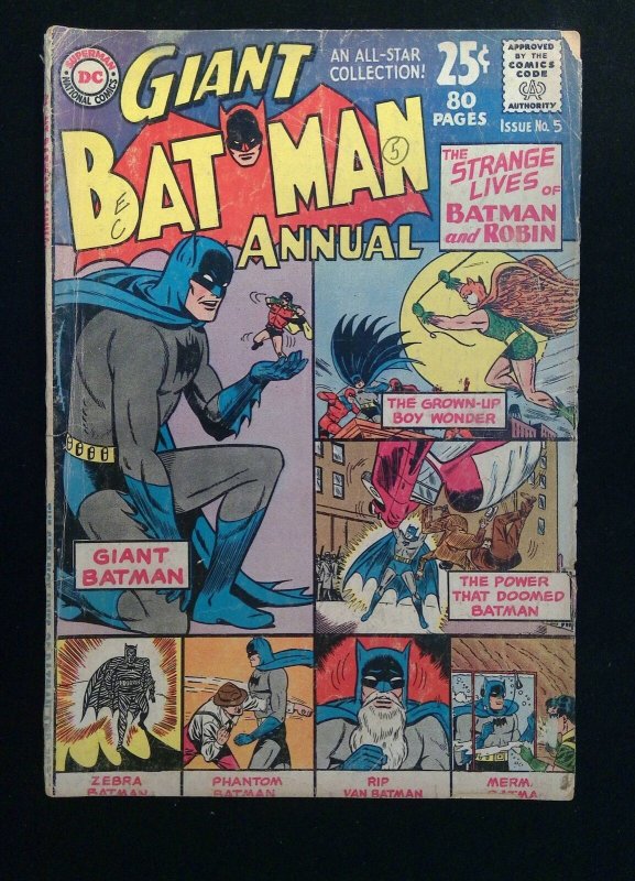 Batman Annual #5 DC Comics 1963 VG | Comic Books - Silver Age, DC ...