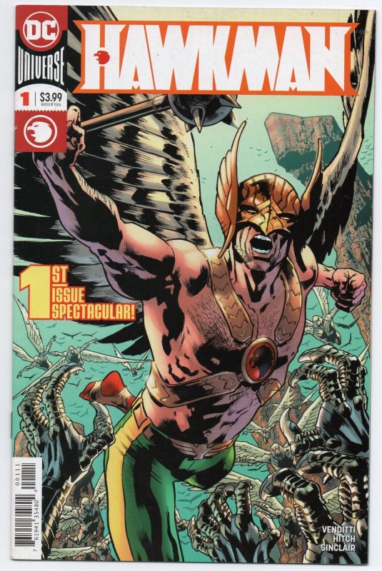 Hawkman 1A, VF/NM (Hawkman must discover the purpose of his many ...