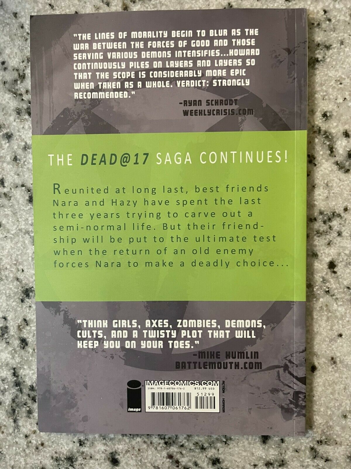 Dead @ 17 Josh Howard Afterbirth Image Comics TPB Graphic Novel Comic ...