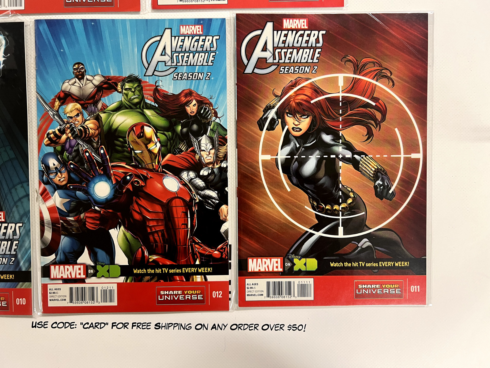 5 Avengers Assemble Marvel Comic Books # 8 9 10 11 Avengers Defenders ...