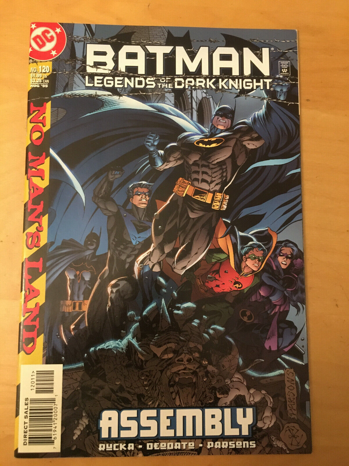 Batman Legends of the Dark Knight 120, 1st Print, 1st Cassandra Cain ...