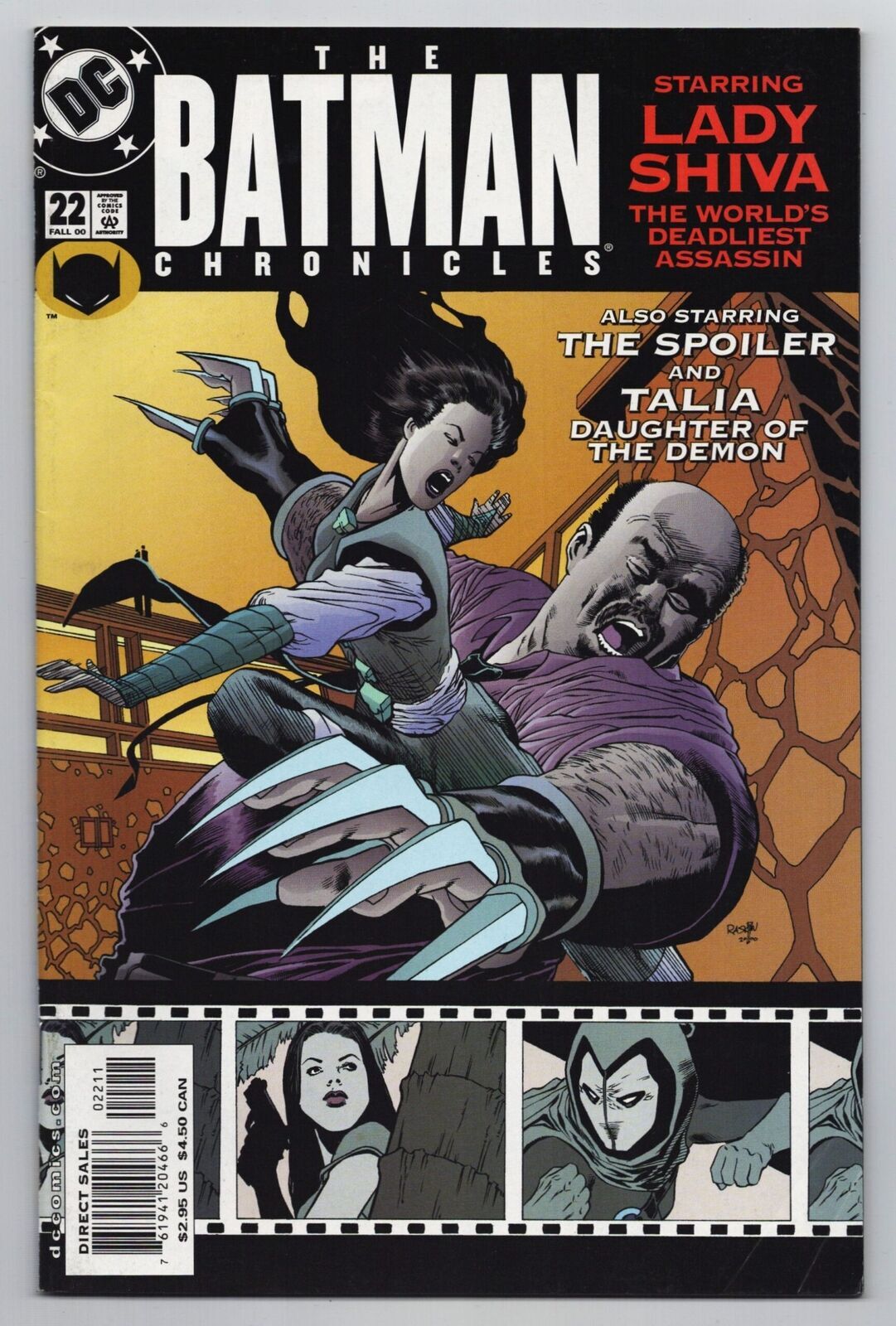 Batman Chronicles #22 Lady Shiva | Spoiler | Talia Al Ghul (DC, 2000 ...