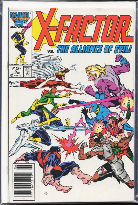 X-Factor #5 (1986) X-Factor [Key Issue] | Comic Books - Copper Age, Marvel, X-Factor, Superhero ...