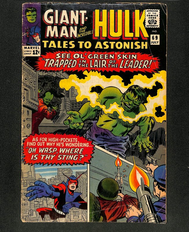Tales To Astonish #69 Hulk Giant Man The Leader! | Full Runs & Sets ...