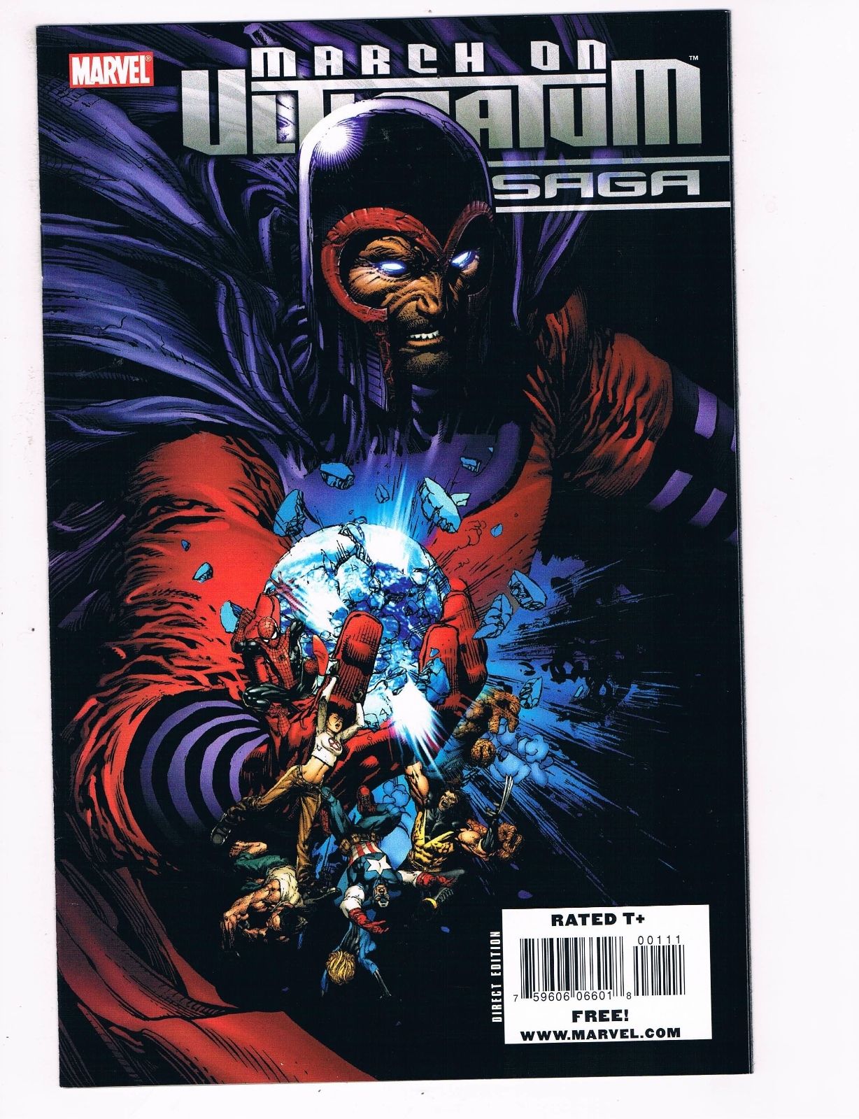 March On Ultimatum Saga # 1 VF/NM Marvel Comic Books X-men Cyclops ...