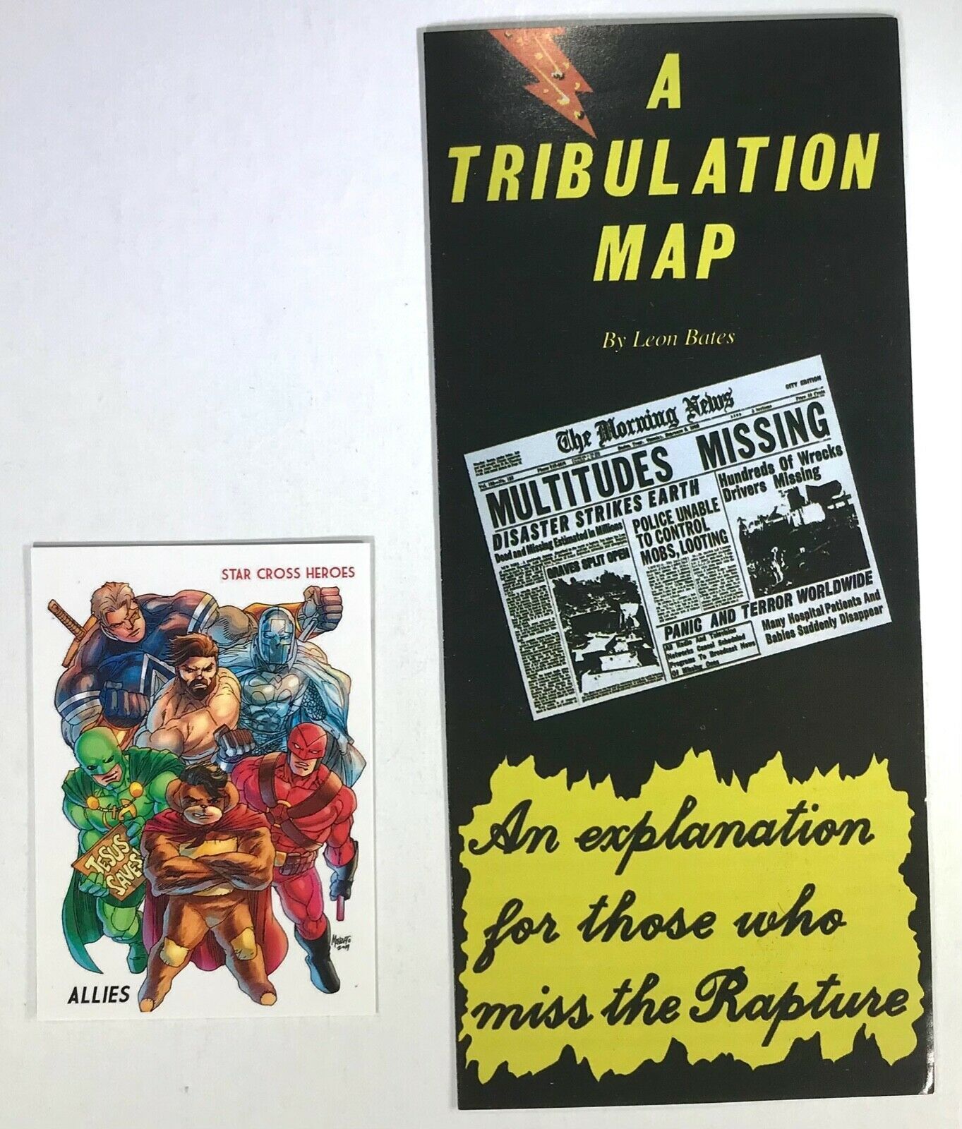 TRIBULATION TASKFORCE PARABLES Comic # 1 — Cross Section Christian ...