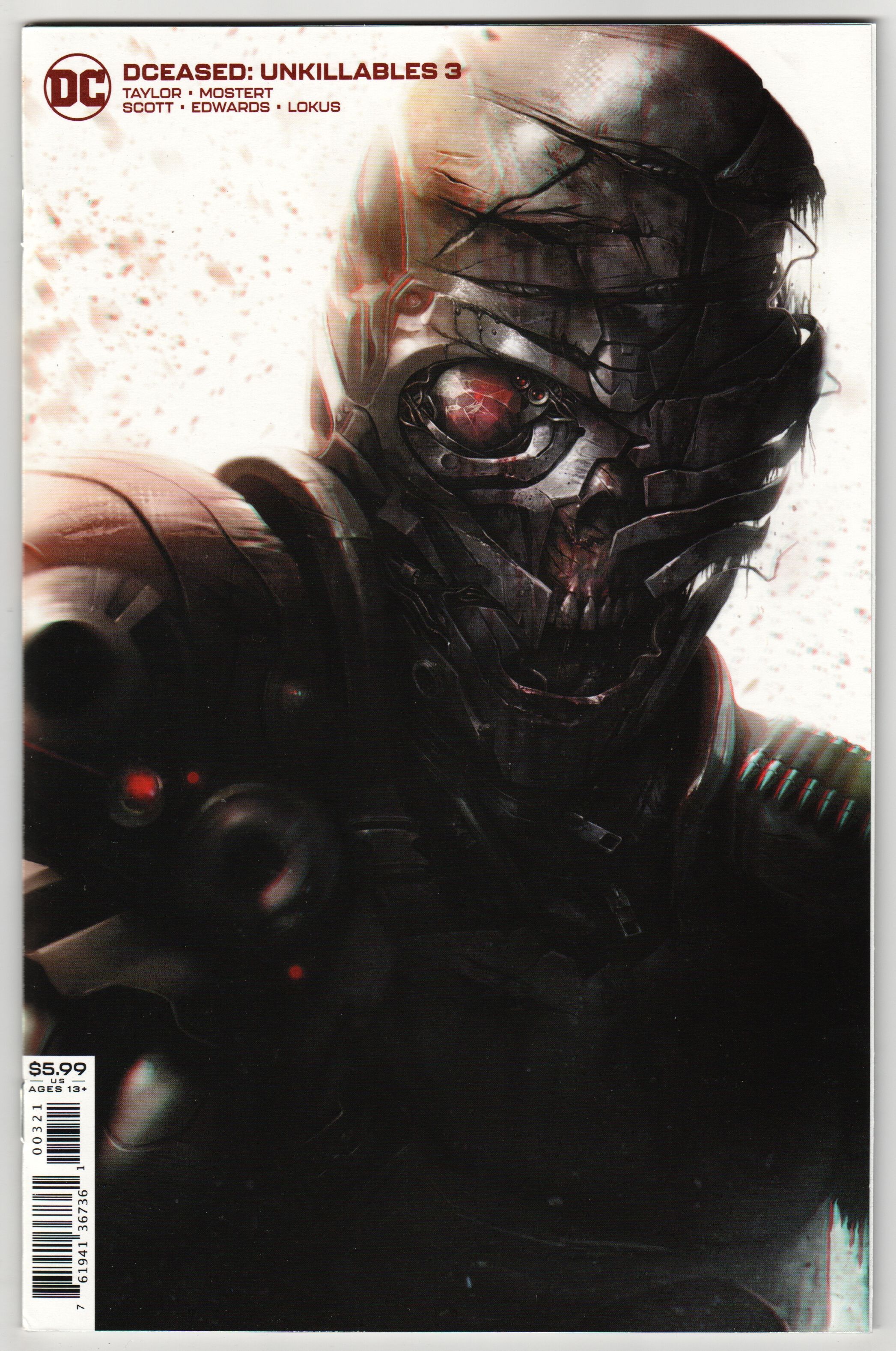 DCeased Unkillables #3 Mattina Variant (DC, 2020) VF ITC488 | Comic ...