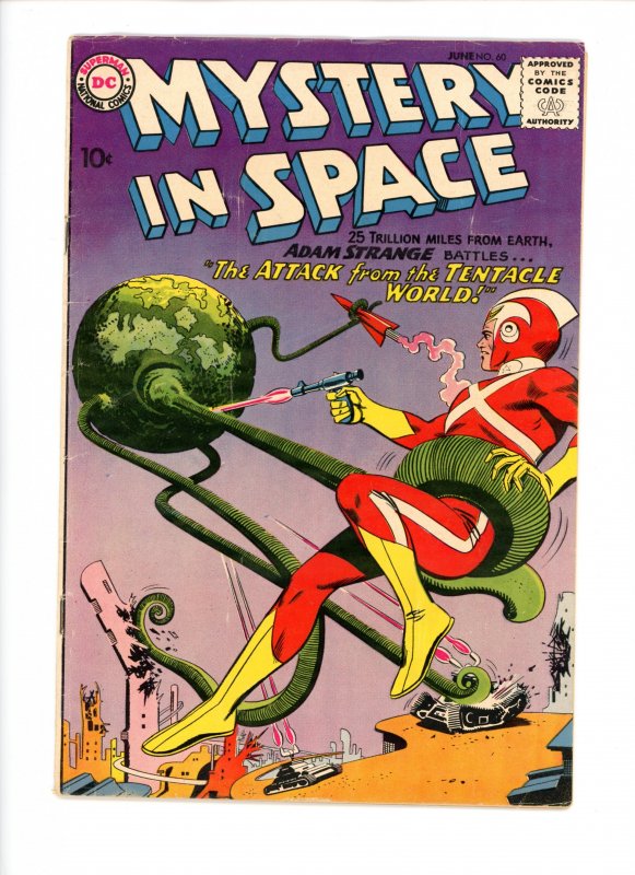 Mystery in Space #60 VG 1960 Early Adam Strange! | Comic Books - Silver ...