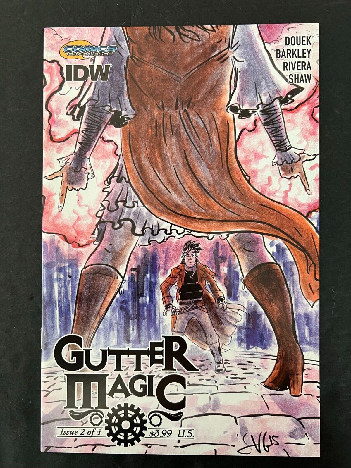 Gutter Magic Full Set #1SUB,2SUB,3SUB,4SUB IDW Comics 2016 NM | Comic Books - Modern Age / HipComic