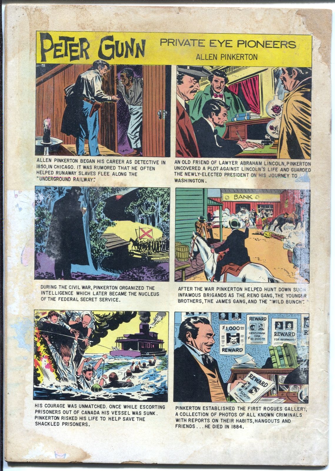 Peter Gunn-Four Color Comics #1087 1960-Dell-Craig Stevens TV Photo ...