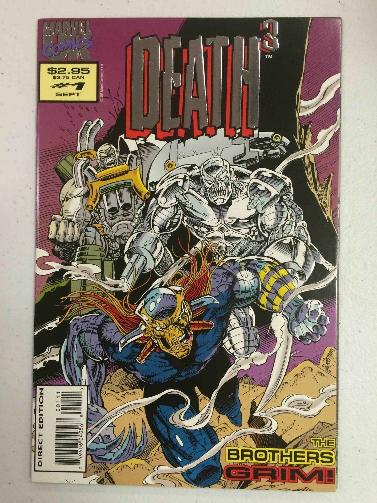 Death 3 #1 Comic Book Marvel UK 1993 | International - Comic Books ...