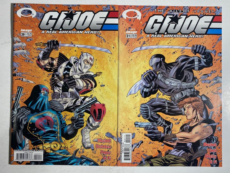 GI Joe ARAH 20 21 The Silent Issue Zeck Connecting Cover VARIANT ...