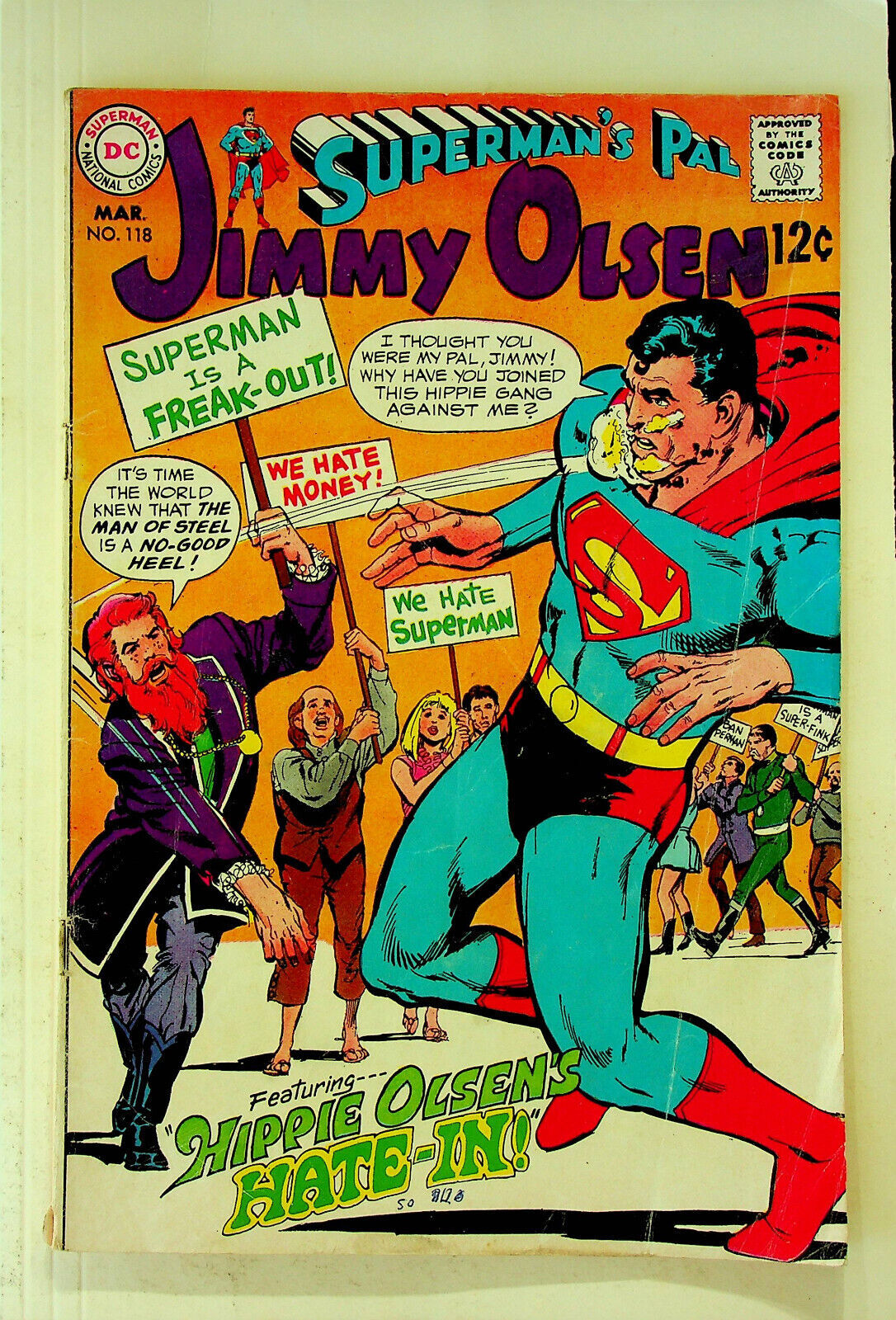 Superman's Pal Jimmy Olsen #118 (Mar 1969; DC) - Good | Comic Books ...