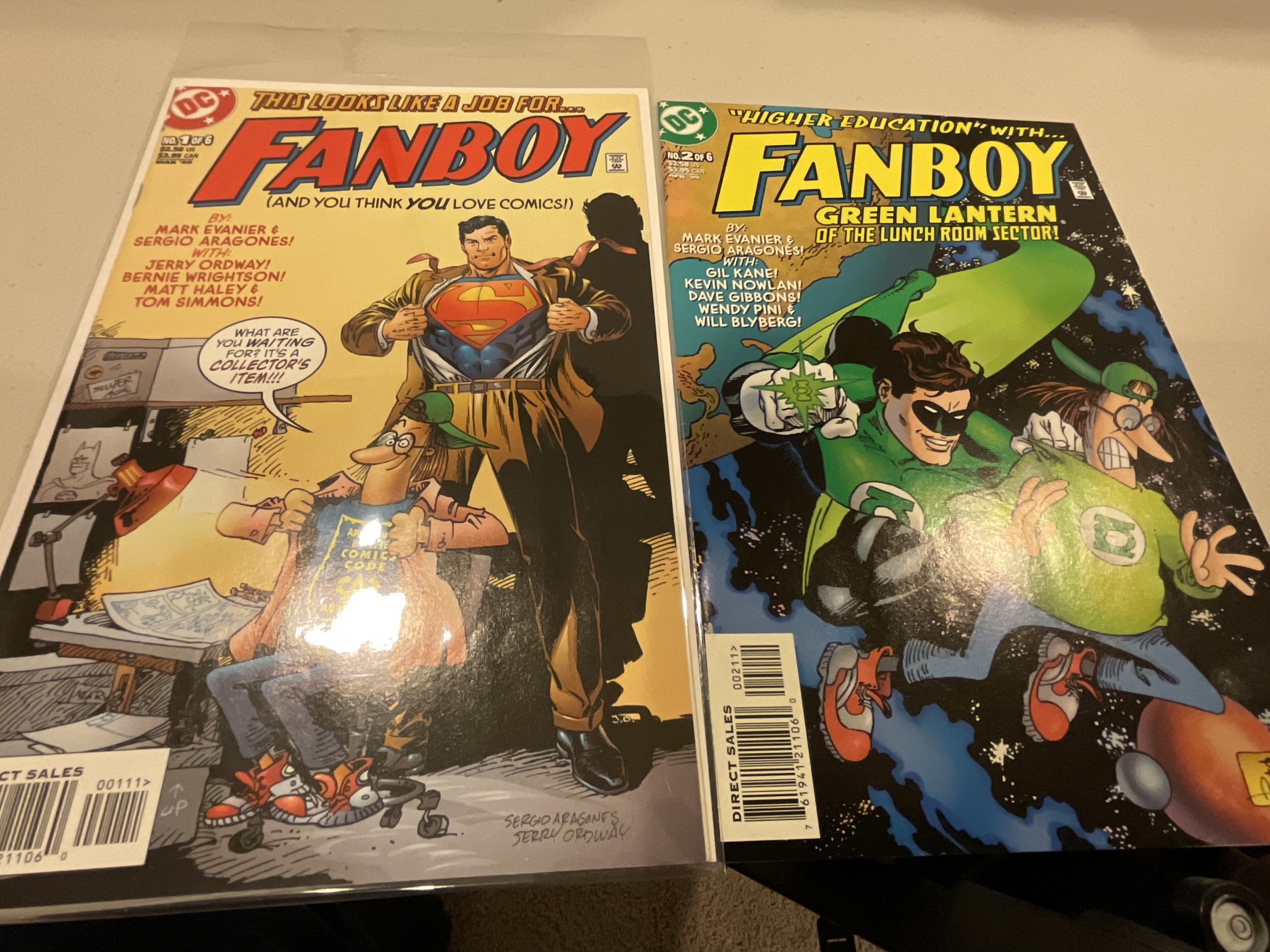 Fanboy Complete Mini-Series Set 1-6 1999 Sergio Arogones! Great Homage ...