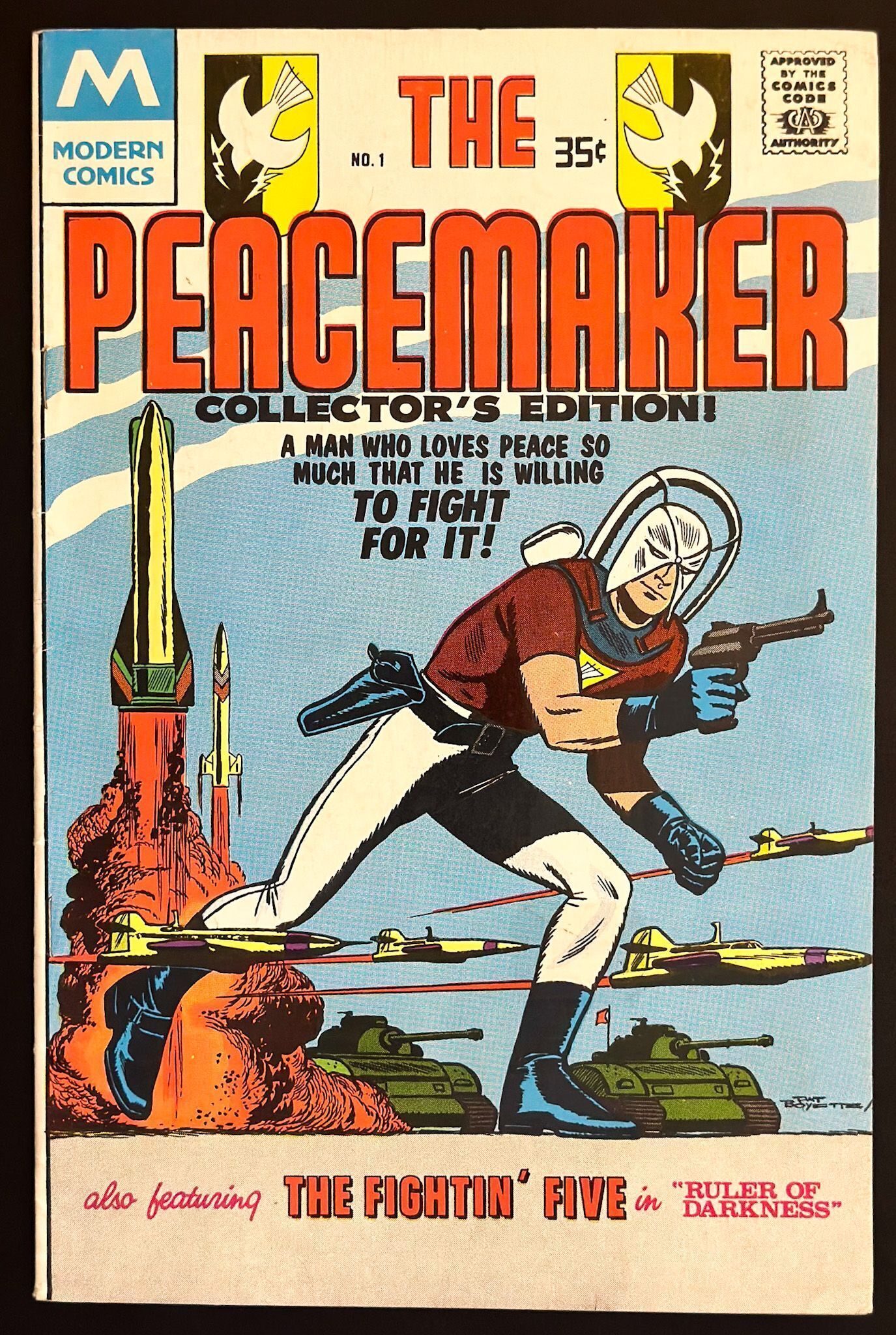 The Peacemaker #1 (1967) Second Printing | Comic Books - Modern Age ...