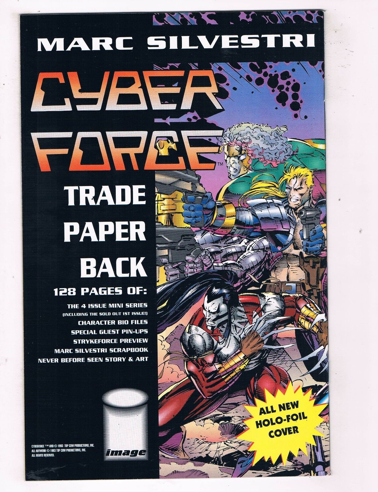 Cyber Force #1 VF/NM Image Comics Book Silvestri Nov 1994 DE43 TW14 ...