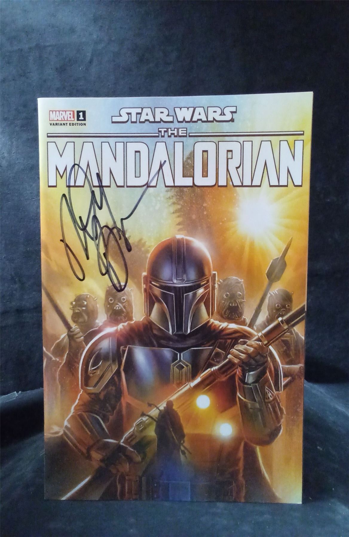 Star Wars: The Mandalorian #1 Massafera Cover Signed by Rodney Barnes ...