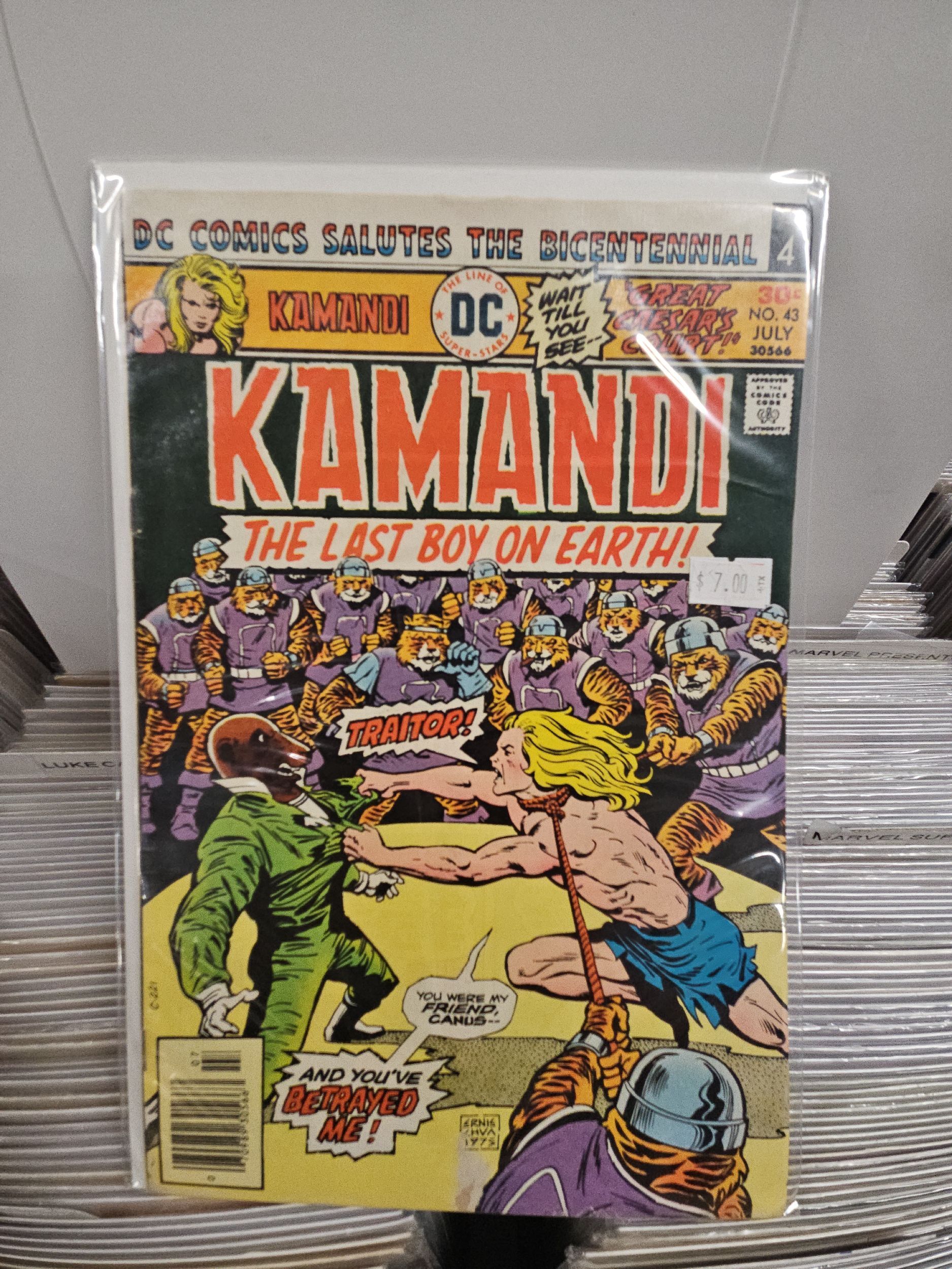 Kamandi, The Last Boy on Earth #43 (1976) | Comic Books - Bronze Age ...