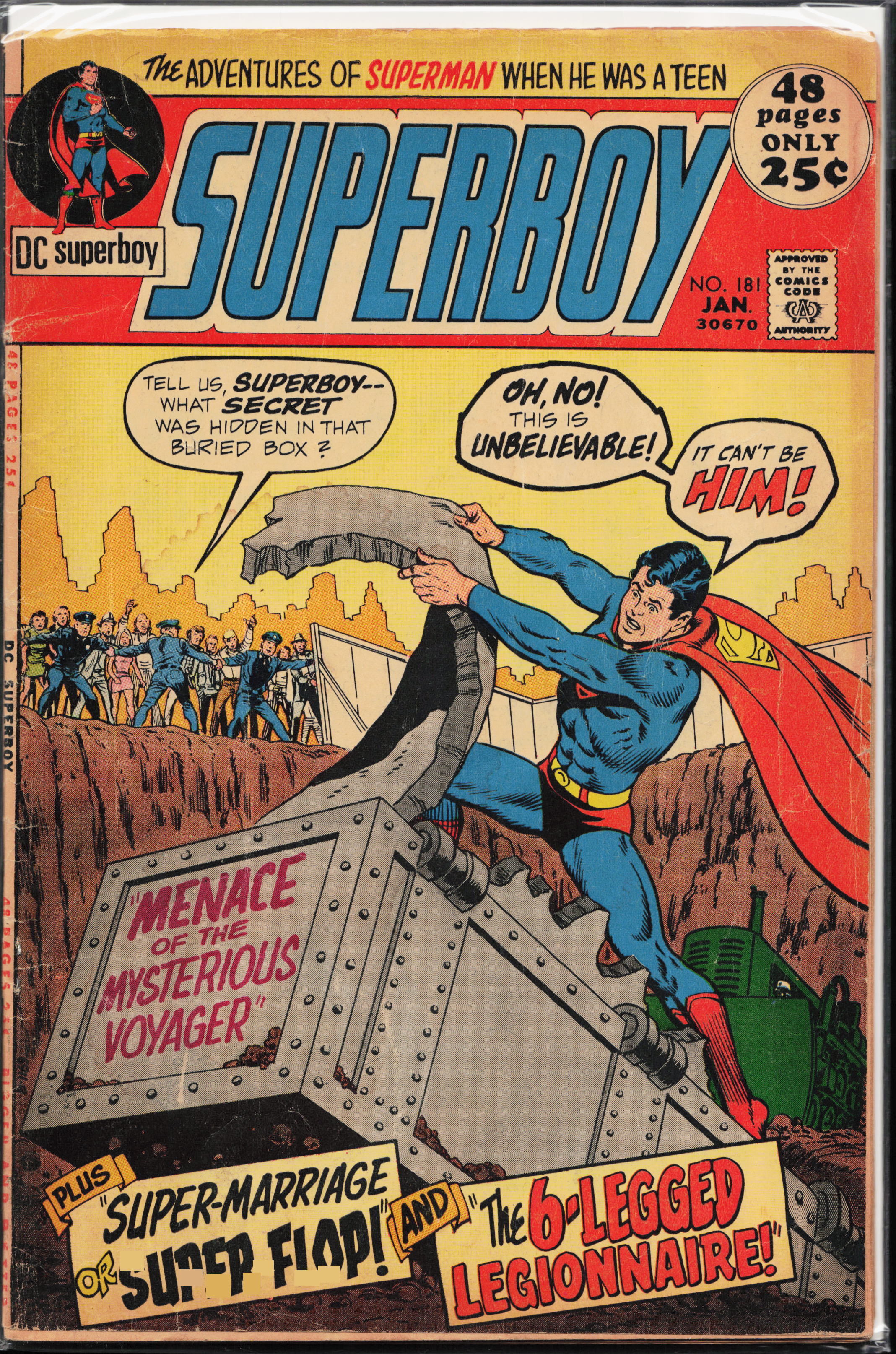 Superboy #181 (1972) | Comic Books - Bronze Age, DC Comics / HipComic