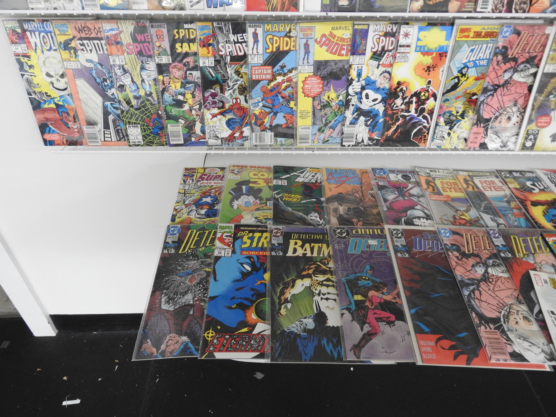 Huge Lot of 160+ Comics W/ Wolverine, GOTG, Spiderman Avg VF- Condition ...
