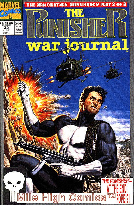 PUNISHER WAR JOURNAL (1988 Series) #32 Very Good Comics Book | Comic ...