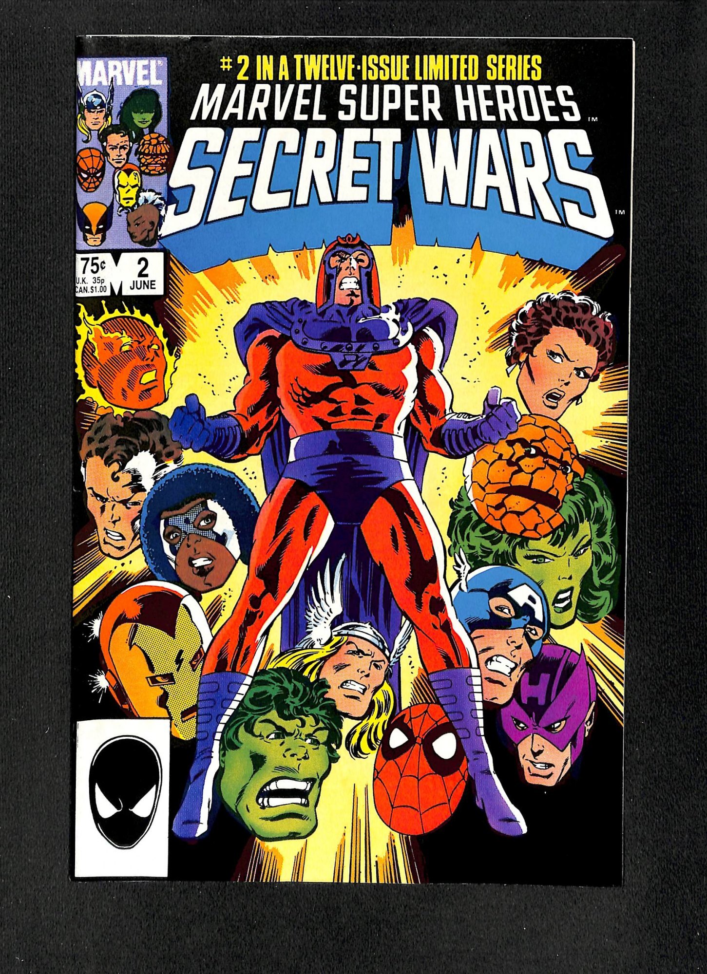 Marvel Super-Heroes Secret Wars #2 | Full Runs & Sets, Marvel, Captain ...