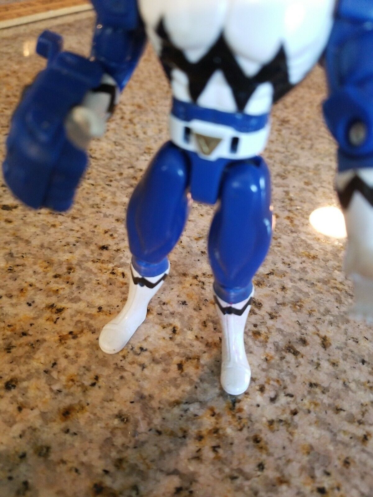 MMPR Power Ranger Blue Ranger 5.5in Action Figure 1999 Bandai Used ...