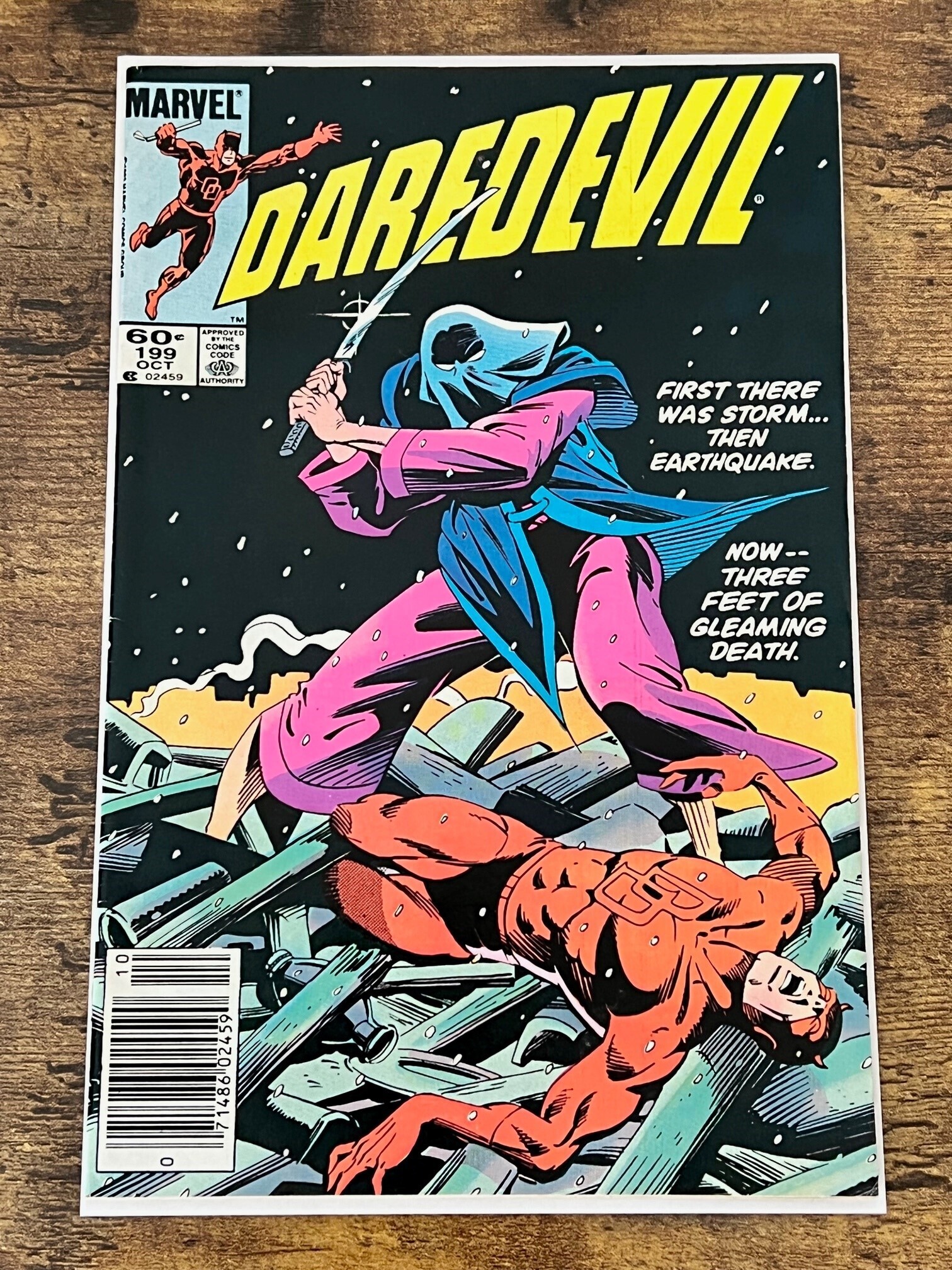 Daredevil #199 (1983). VF-. Bullseye-app. Death of Dark Wind. | Comic ...