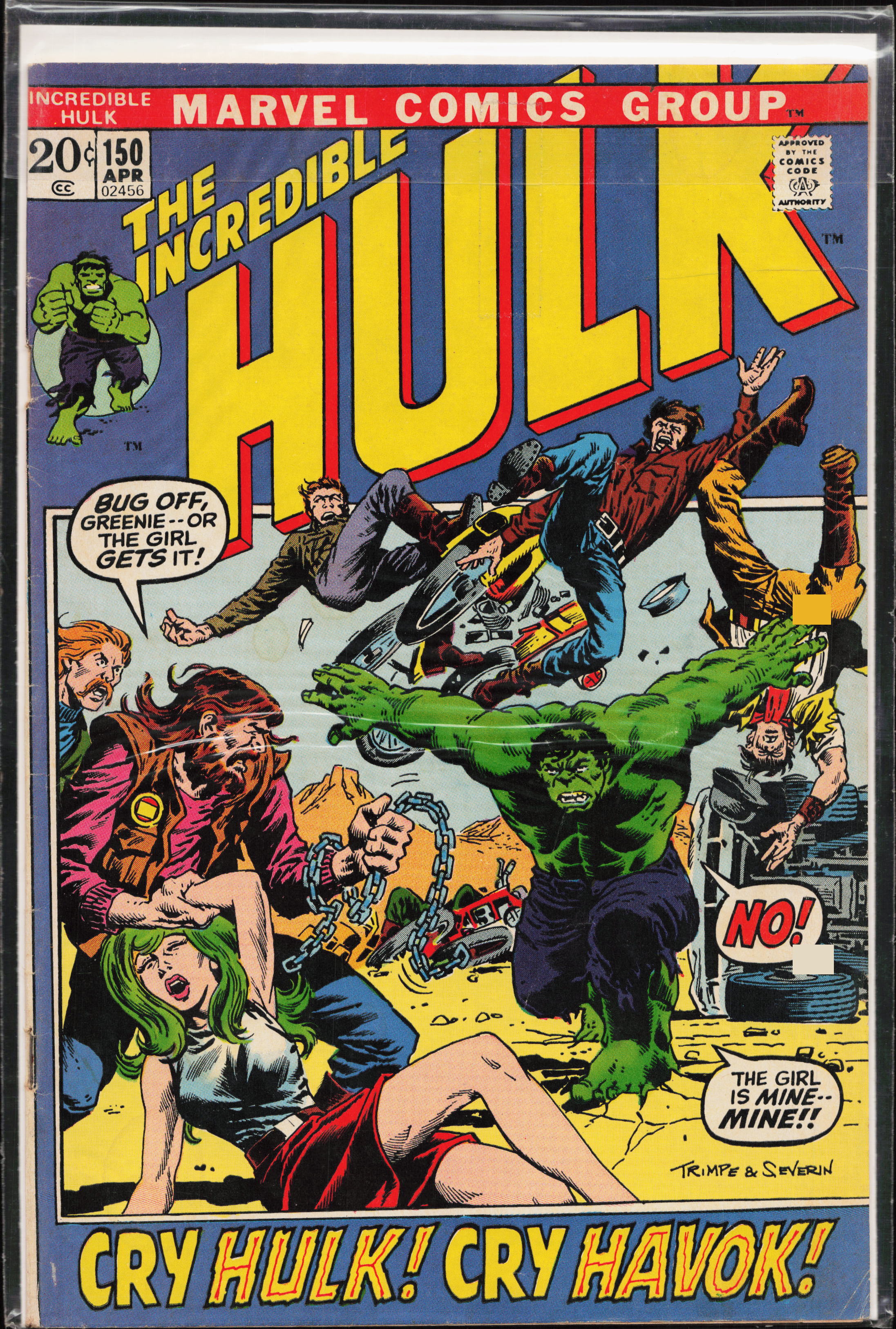 The Incredible Hulk #150 (1972) Hulk | Comic Books - Bronze Age, Marvel ...