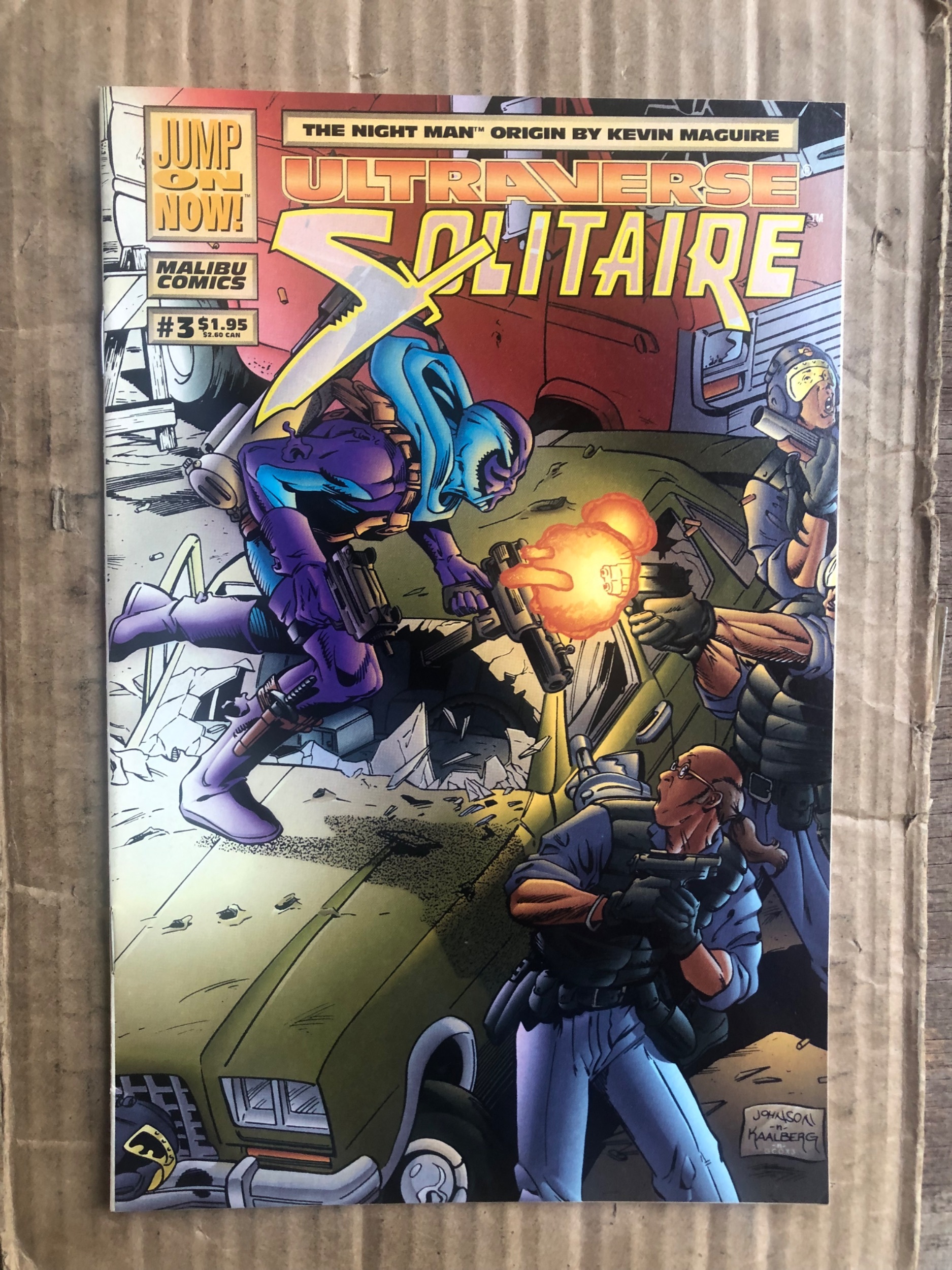 Solitaire #3 (1994) | Comic Books - Modern Age, Malibu, Superhero ...