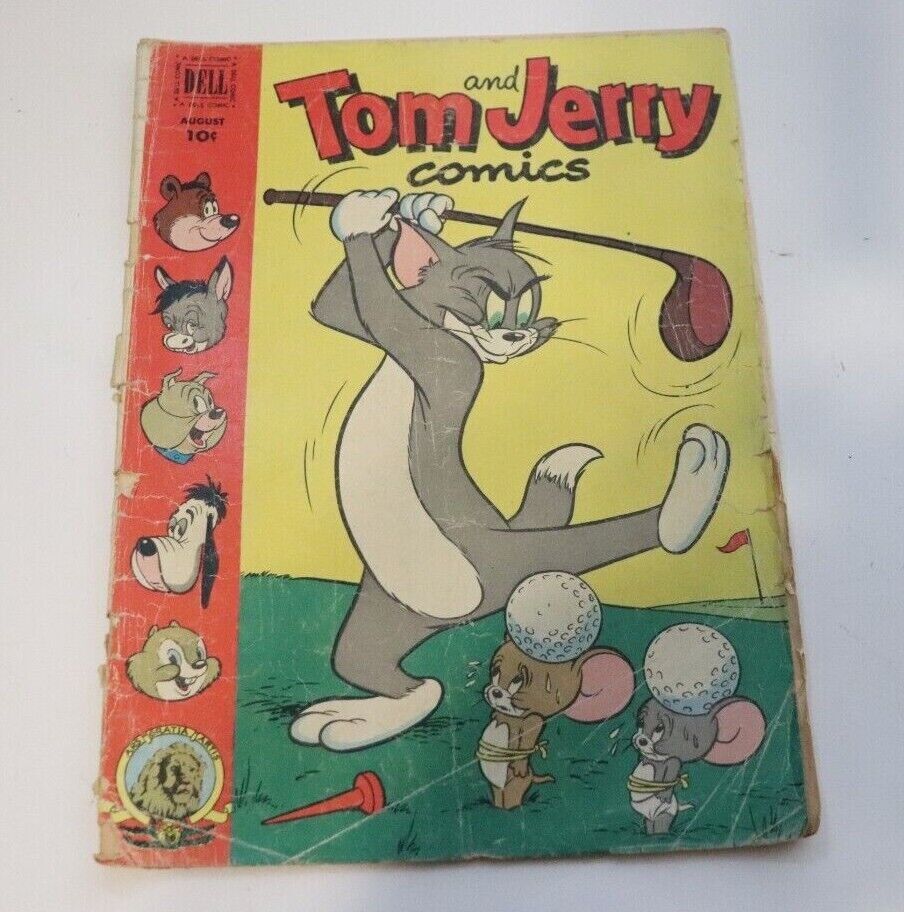 Tom and Jerry Dell Comics #97 August 1952 Vintage Comic | Comic Books ...