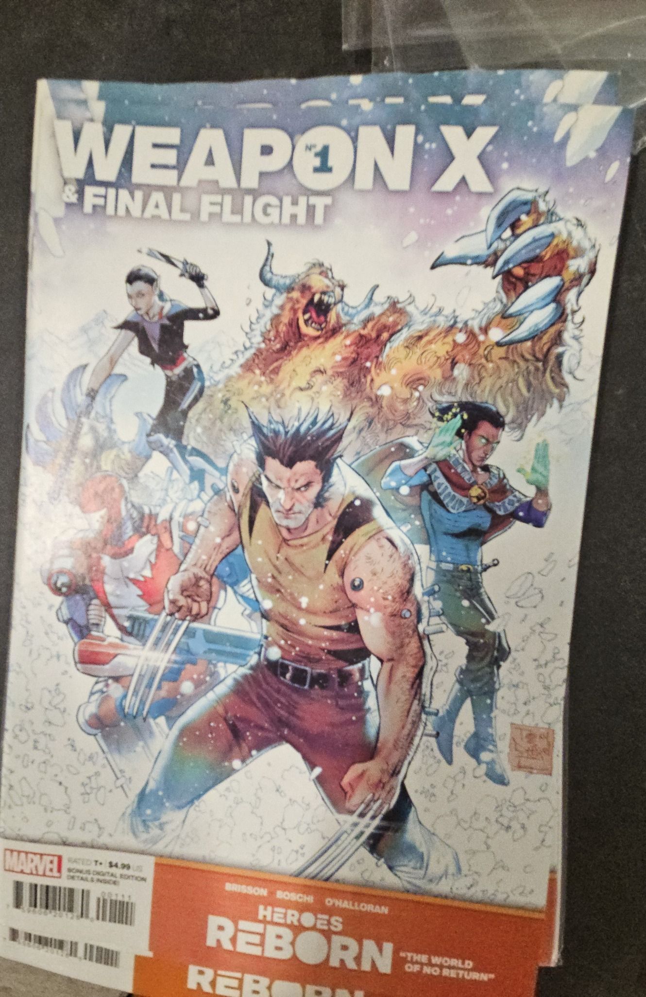 Heroes Reborn: Weapon X & Final Flight (2021) | Comic Books - Modern ...