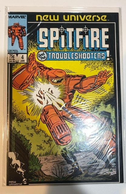 Spitfire and the Troubleshooters #4 (1987) VF/NM | Comic Books - Copper ...