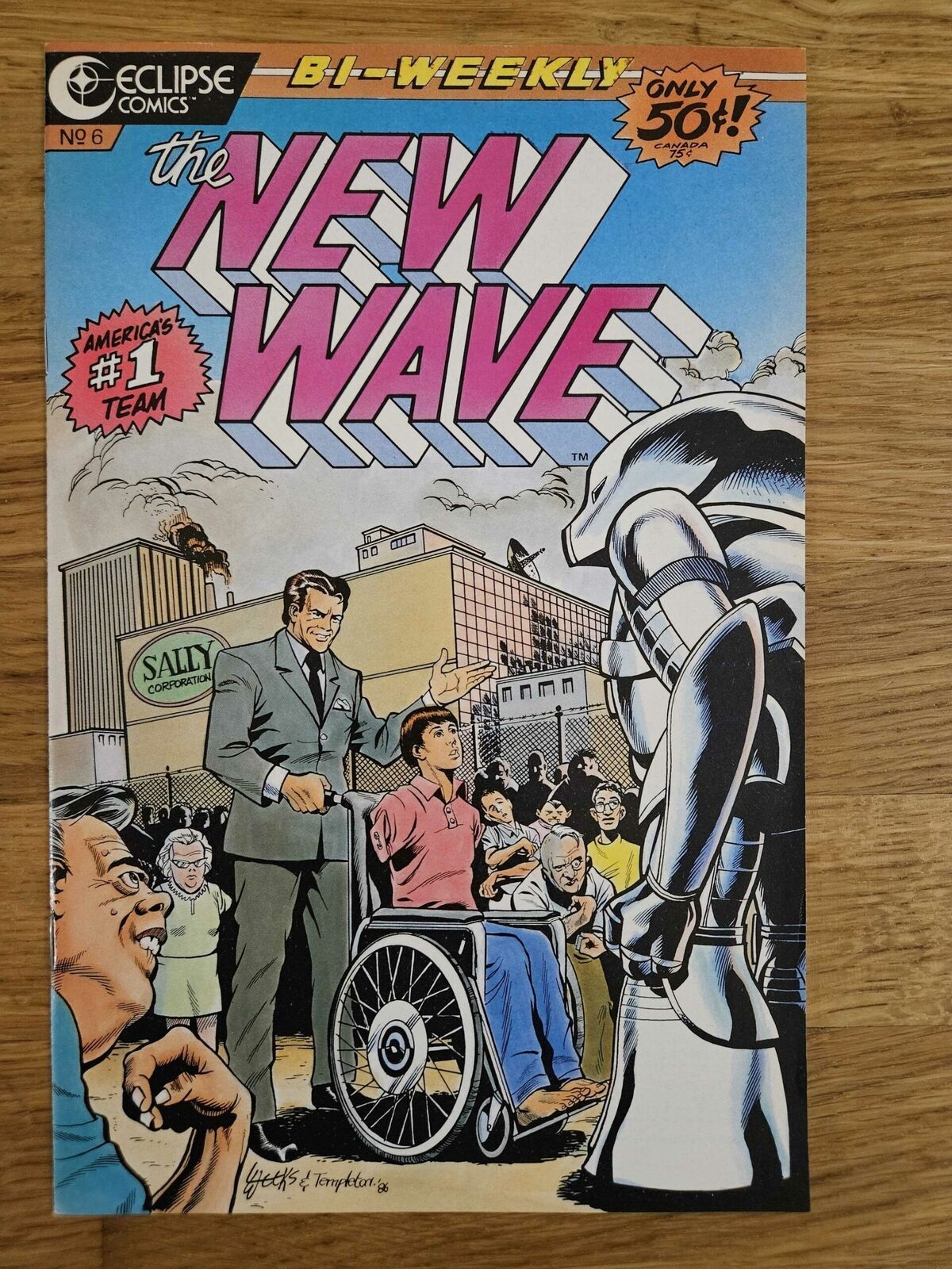 The New Wave #6 (Eclipse, 1986 series) | Comic Books - Copper Age ...