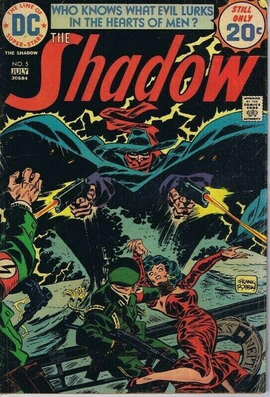 The Shadow #5 ORIGINAL Vintage 1974 DC Comics GGA | Comic Books ...