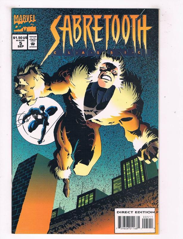 Sabretooth Classic #5 Marvel Comic Book Wolverine Spider-Man HH1 ...