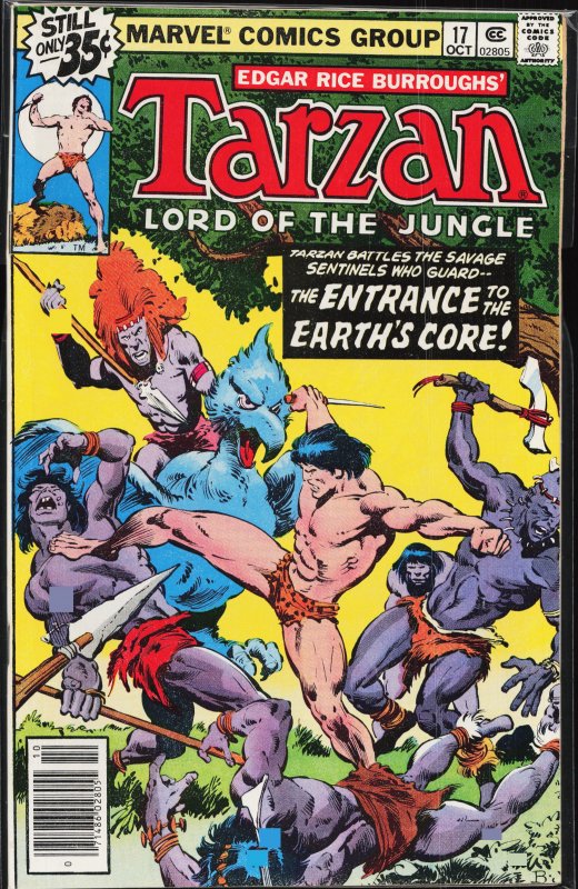 Tarzan #17 (1978) Tarzan | Comic Books - Bronze Age, Marvel, Tarzan ...