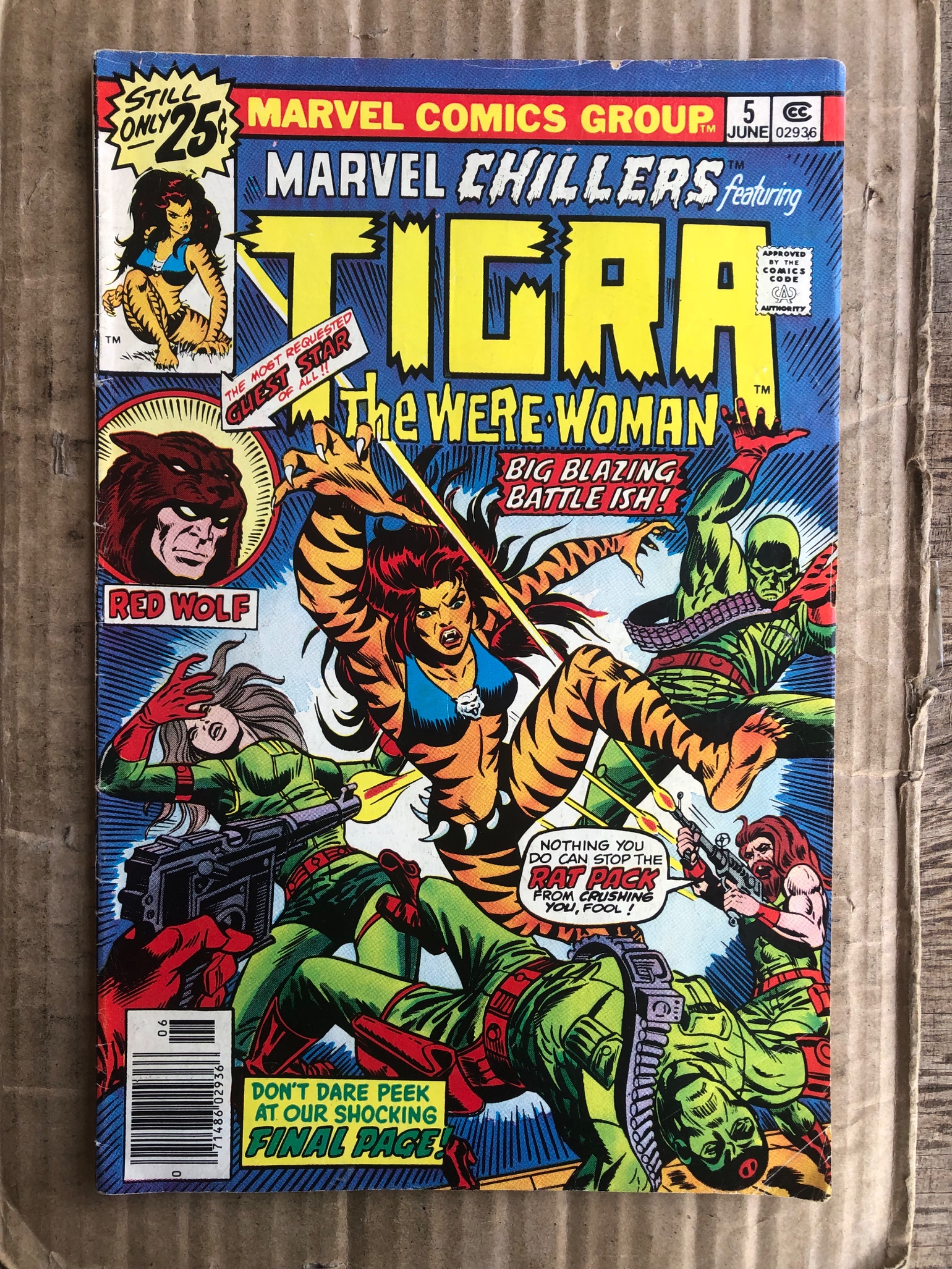 Marvel Chillers #5 (1976) | Comic Books - Bronze Age, Marvel, Superhero ...