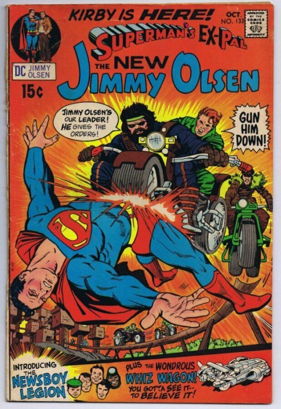 Superman's Pal Jimmy Olsen #133 ORIGINAL Vintage 1970 DC Comics 1st ...