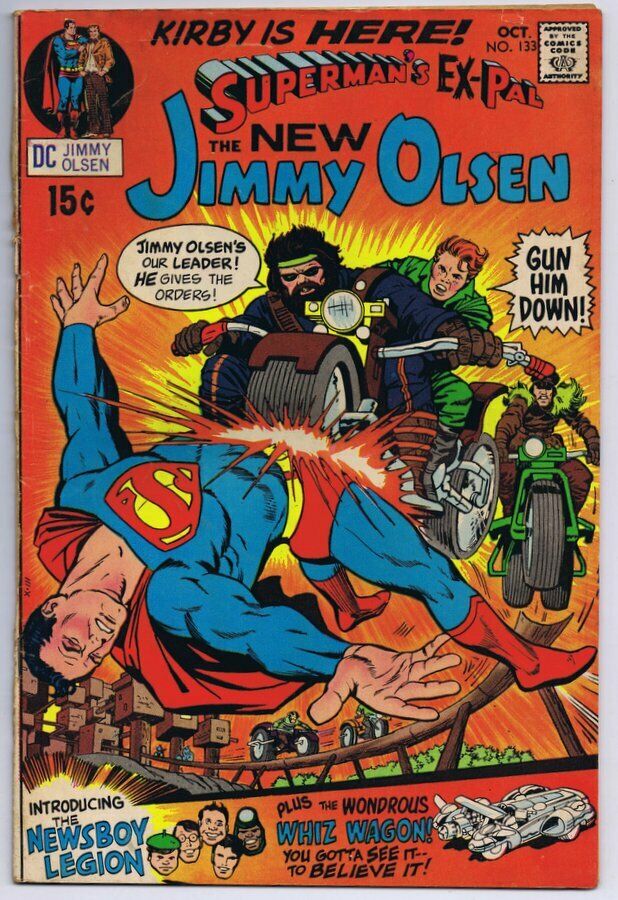 Superman's Pal Jimmy Olsen #133 ORIGINAL Vintage 1970 DC Comics 1st ...