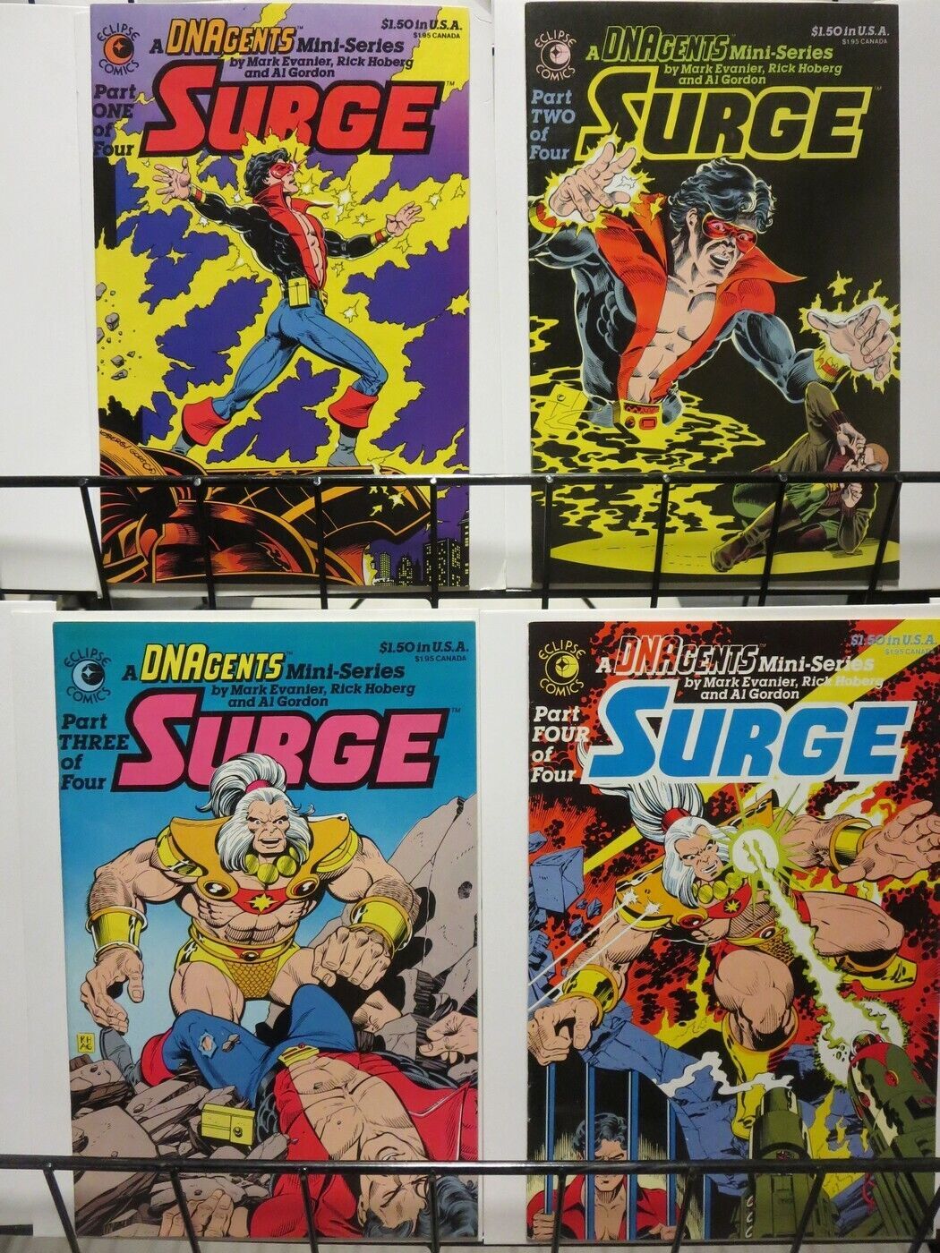 SURGE (1984 EC) 1-4 THE SET! DNA Agent goes solo | Comic Books - Modern ...
