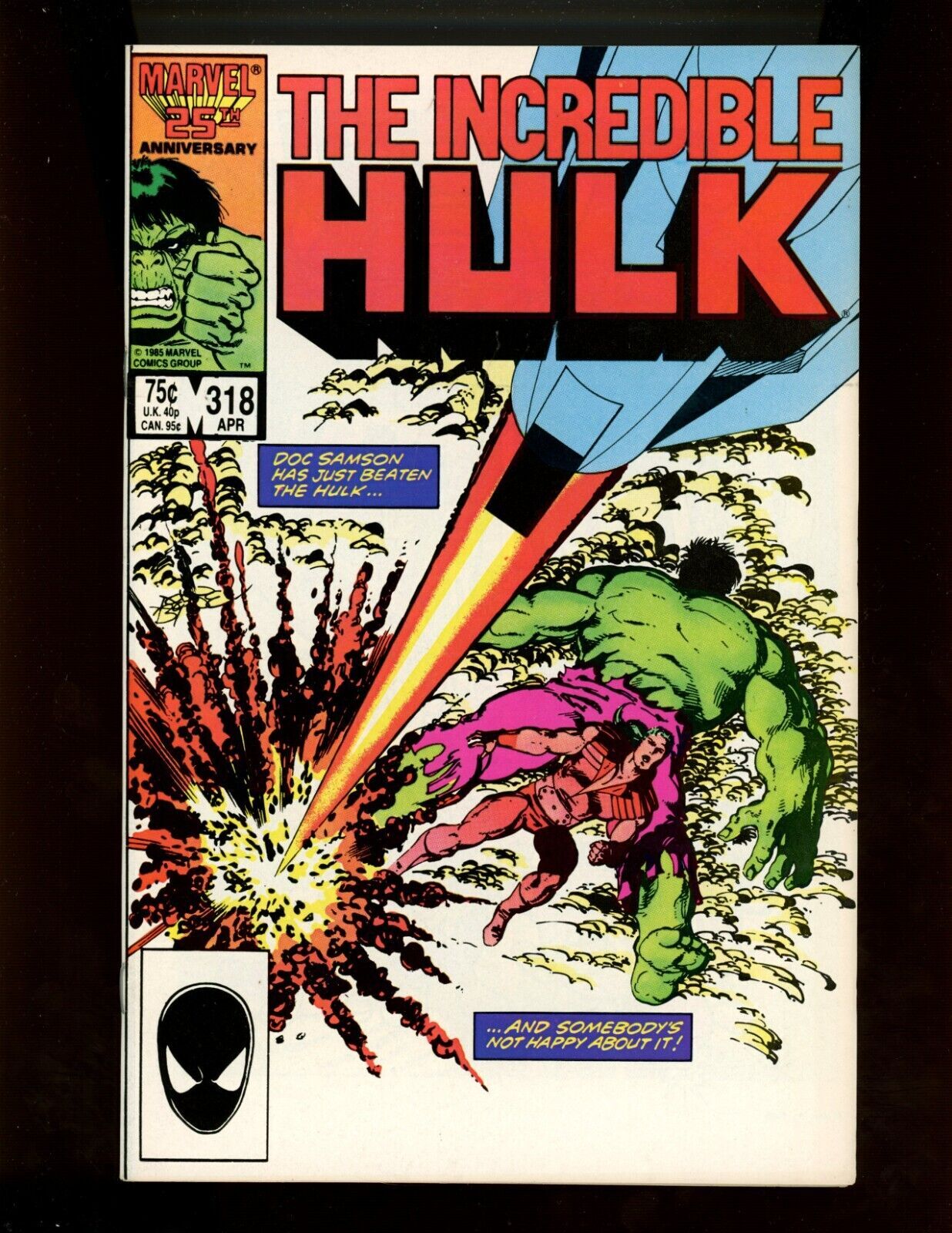 (1986) The Incredible Hulk #318 - "BAPTISM OF FIRE" (9.0) | Comic Books ...