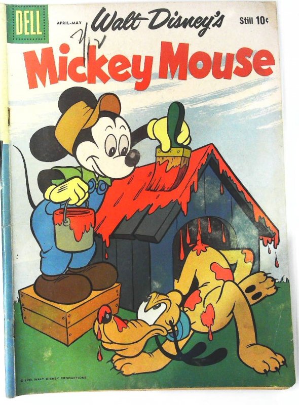 Mickey Mouse (1941 series) #65, VF+ (Actual scan) | Comic Books ...