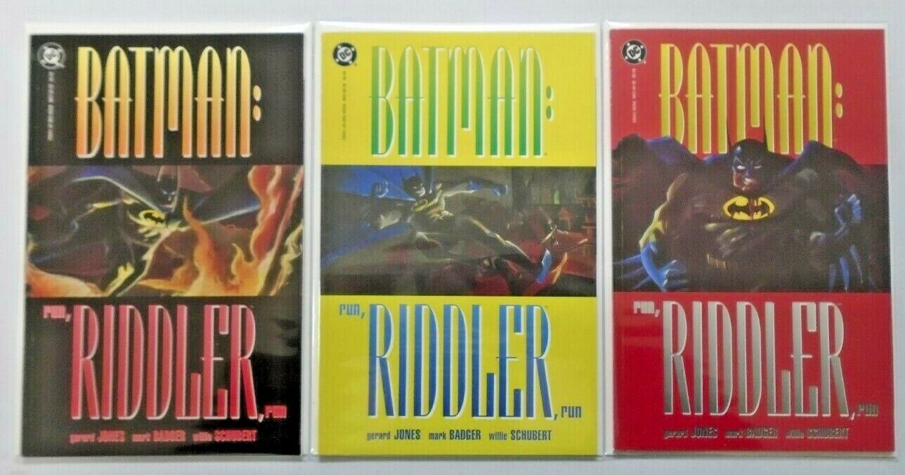 Batman Run Riddler Run set #1 to #3 - 6.0 - 1992 | Comic Books - Modern ...