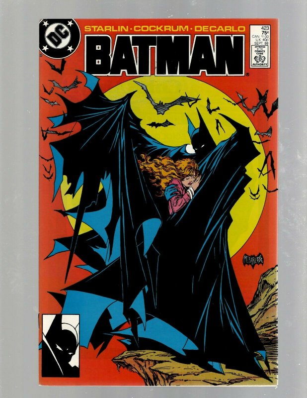 Batman # 423 NM DC Comic Book Todd McFarlane Cover Art Gotham Joker ...