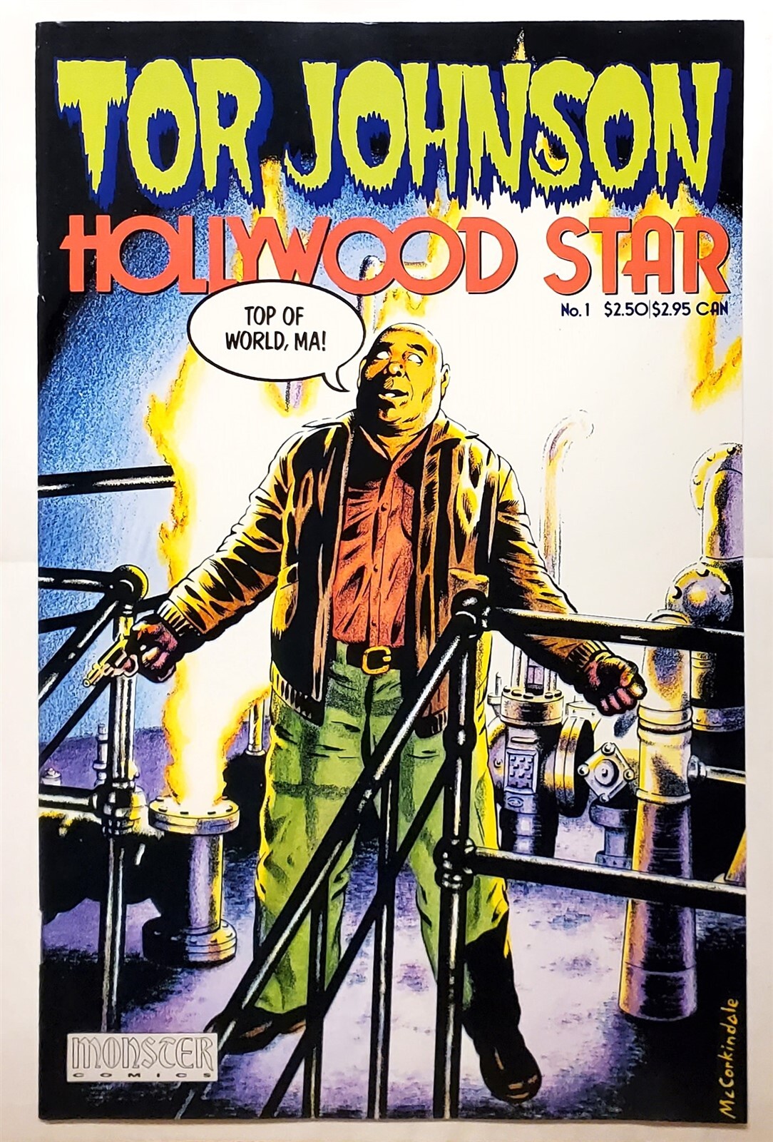 Tor Johnson: Hollywood Star #1 (Oct 1991, Monster) 7.5 VF- | Comic ...