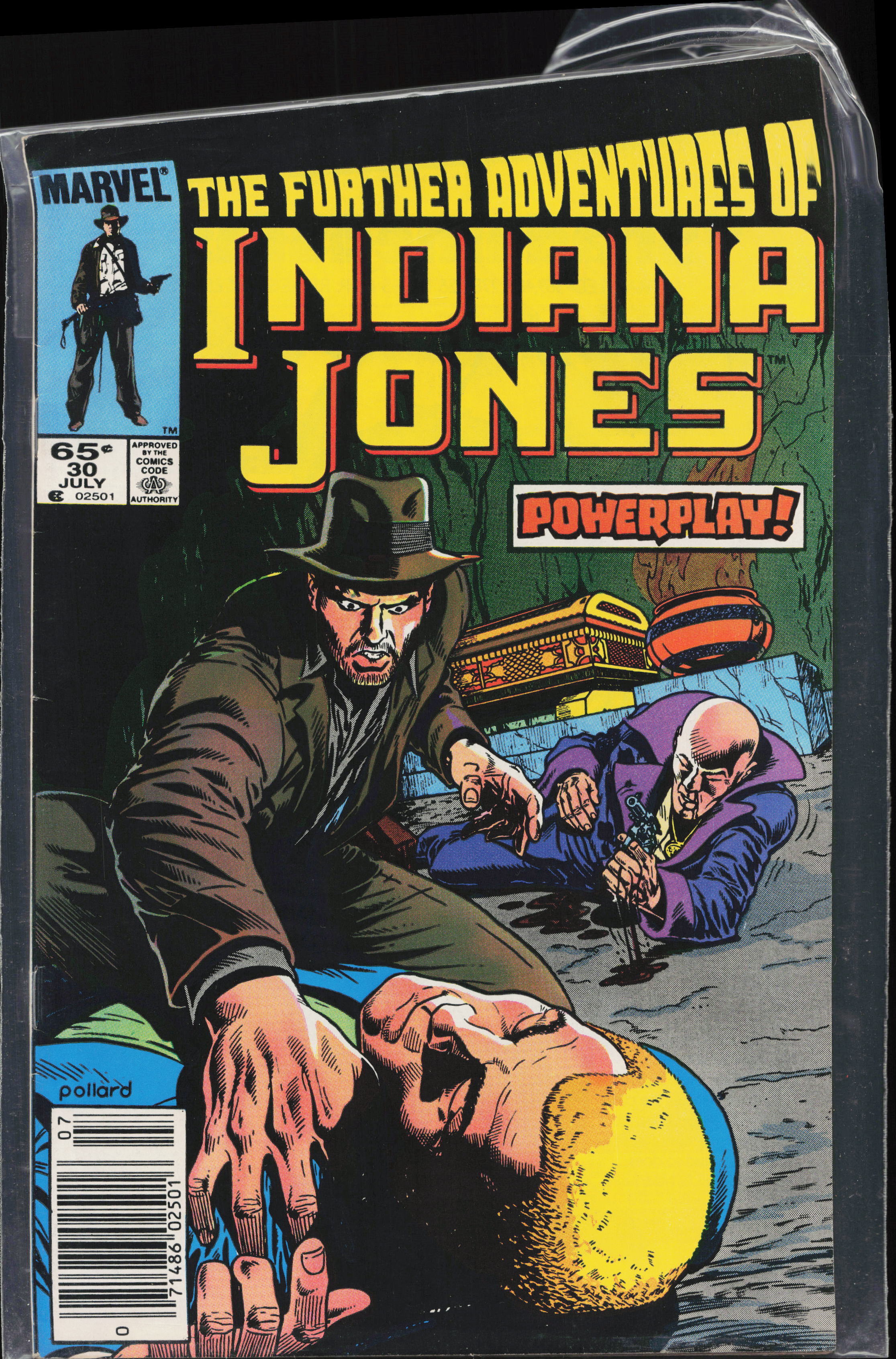The Further Adventures of Indiana Jones #30 Newsstand Edition (1985 ...